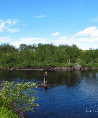 Russia Varzina Trout Camp | Brittany Fly Fishing