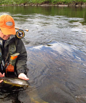 Russia Varzina Trout Camp | Brittany Fly Fishing